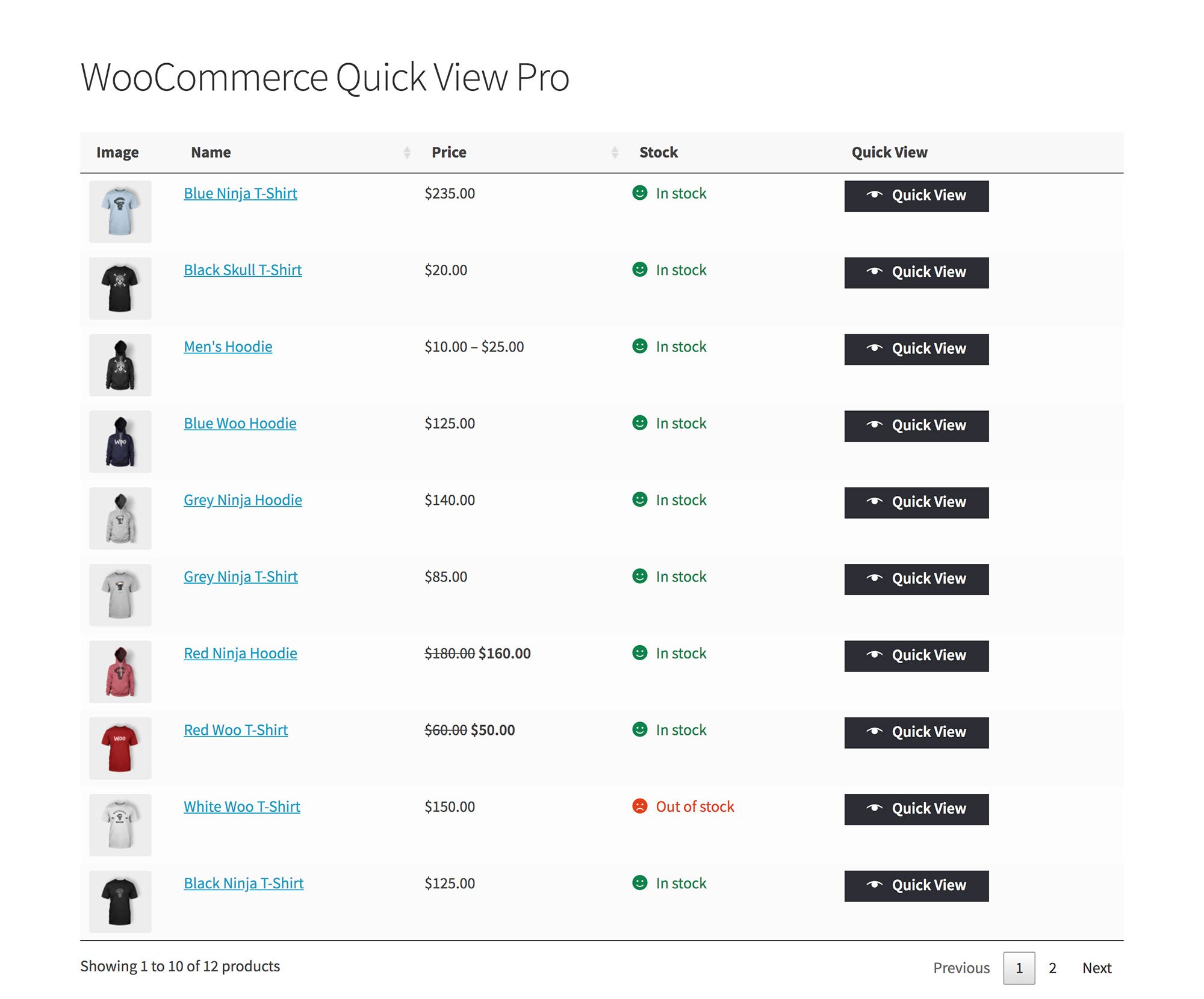 WooCommerce产品表:畅销产品表插件 - 188bet金宝搏地址
